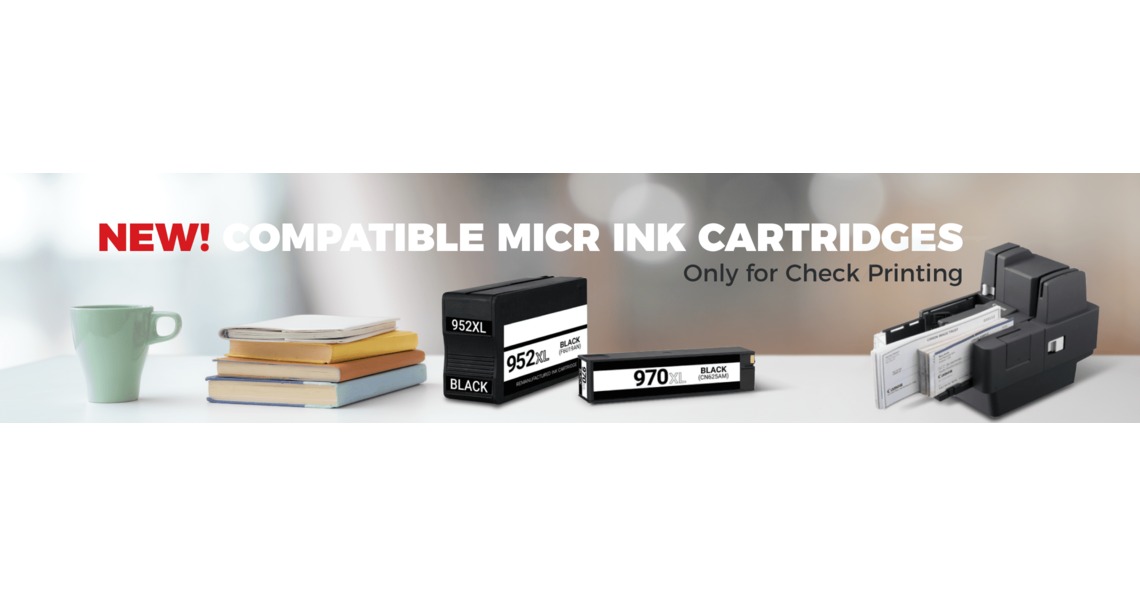 MICR INK CARTRIDGES FOR CHECK PRINTING