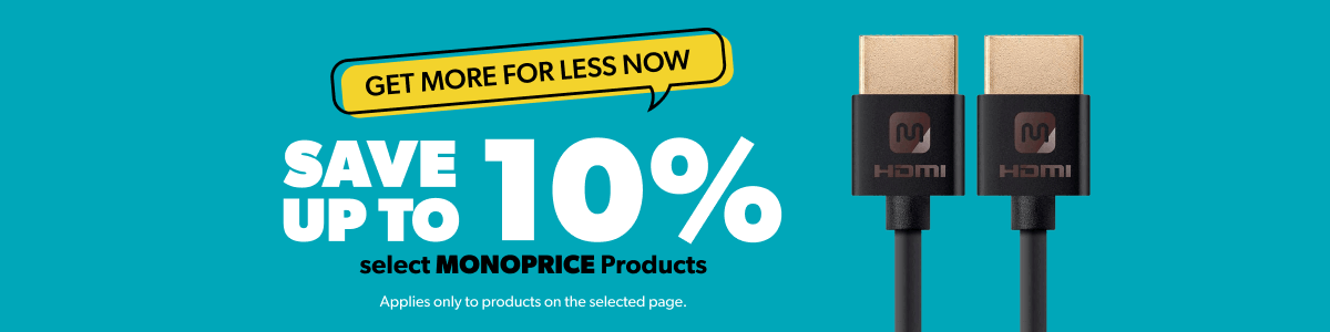 Mega Sale on Monoprice