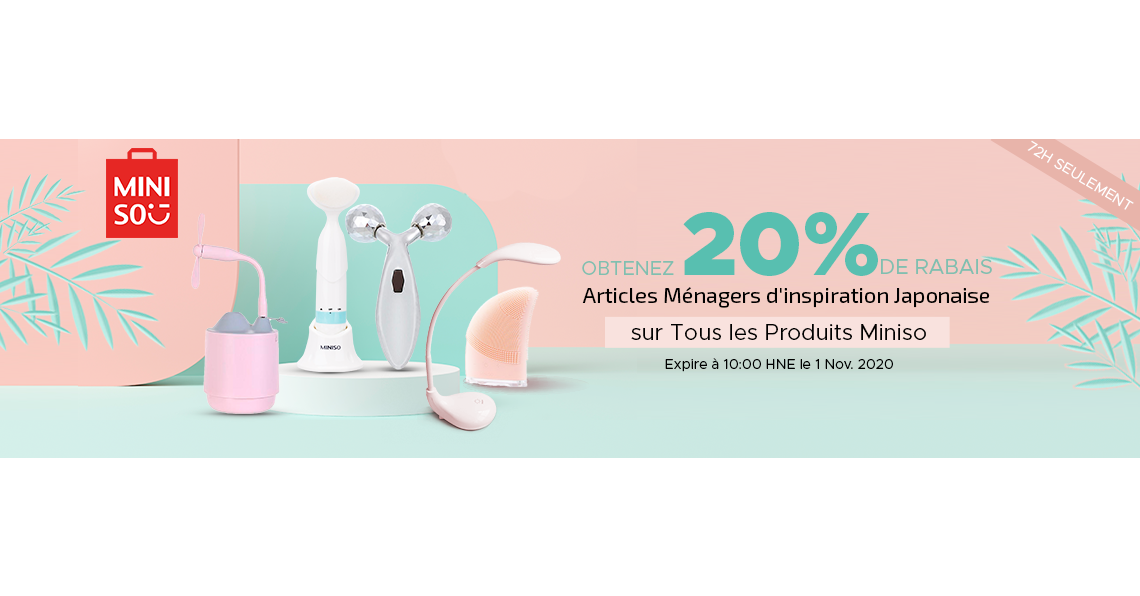 Miniso Simplicity, Nature and Good Quality