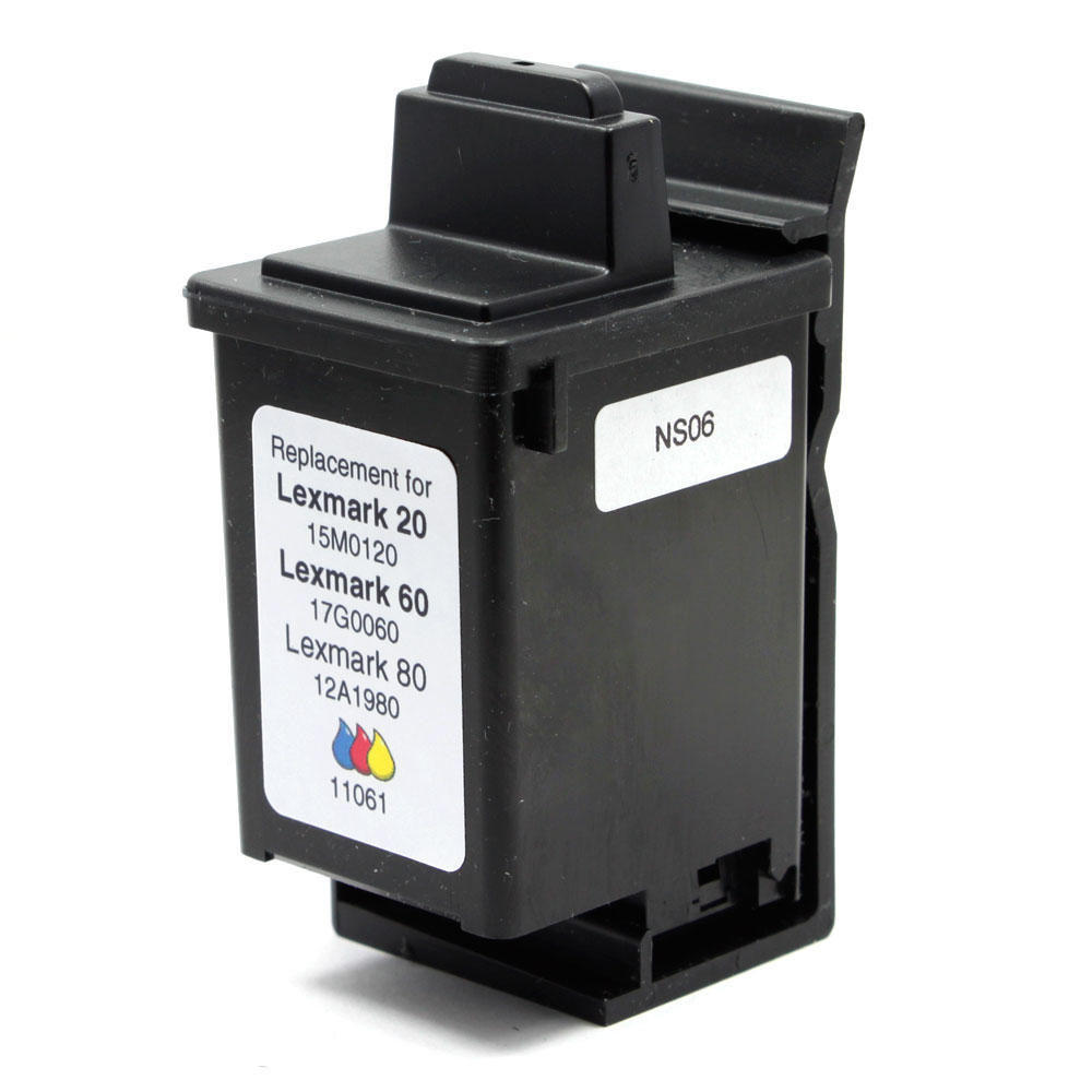 Lexmark 20 15M0120 Lexmark 60 17G0060 Lexmark 80 12A1980 Remanufactured ...