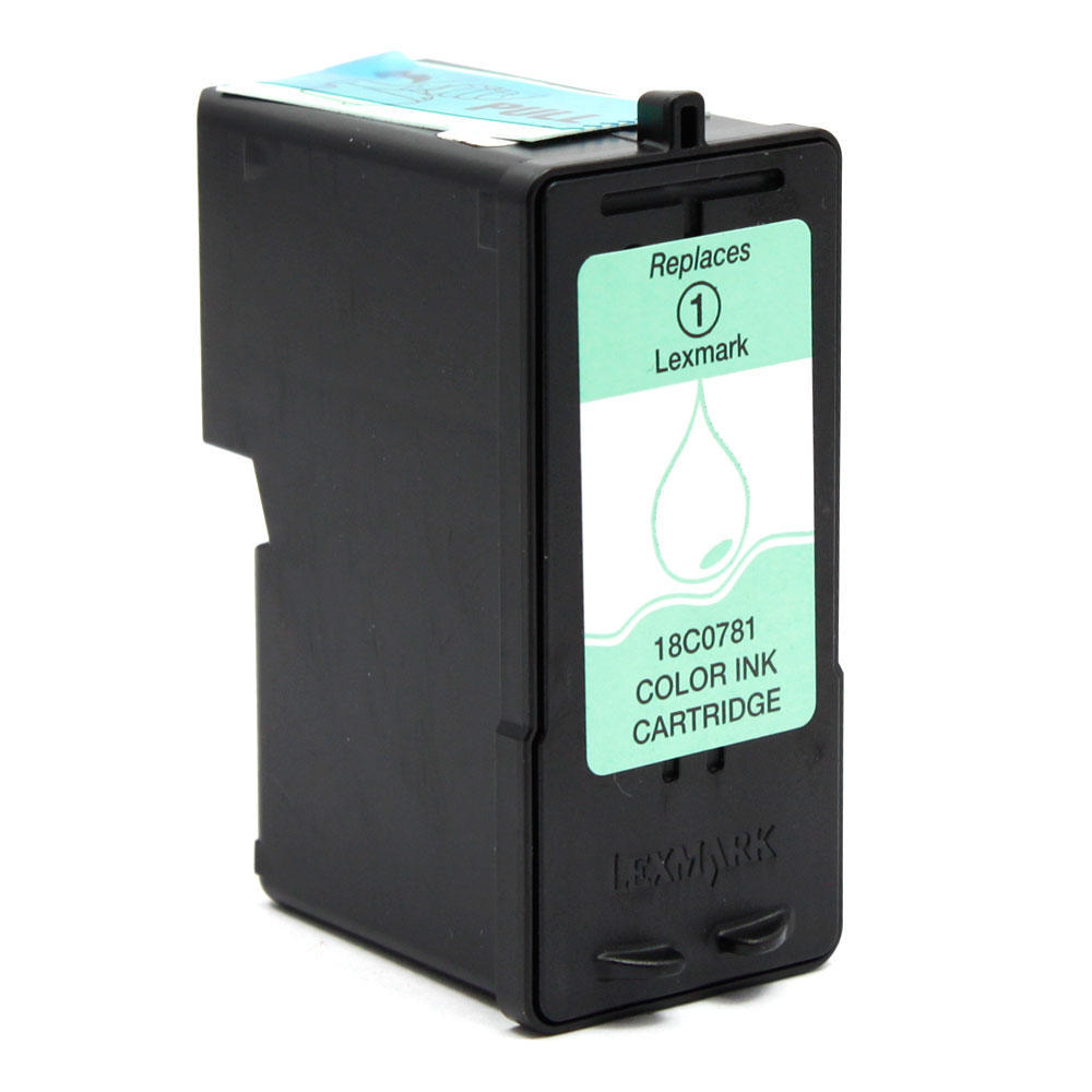 Lexmark 1 18C0781 Remanufactured Color Ink Cartridge