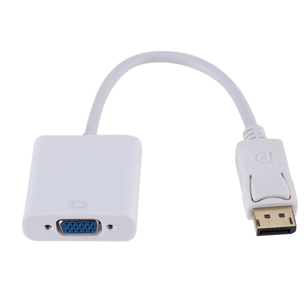 DisplayPort to VGA Female Cable Adapter - PrimeCables