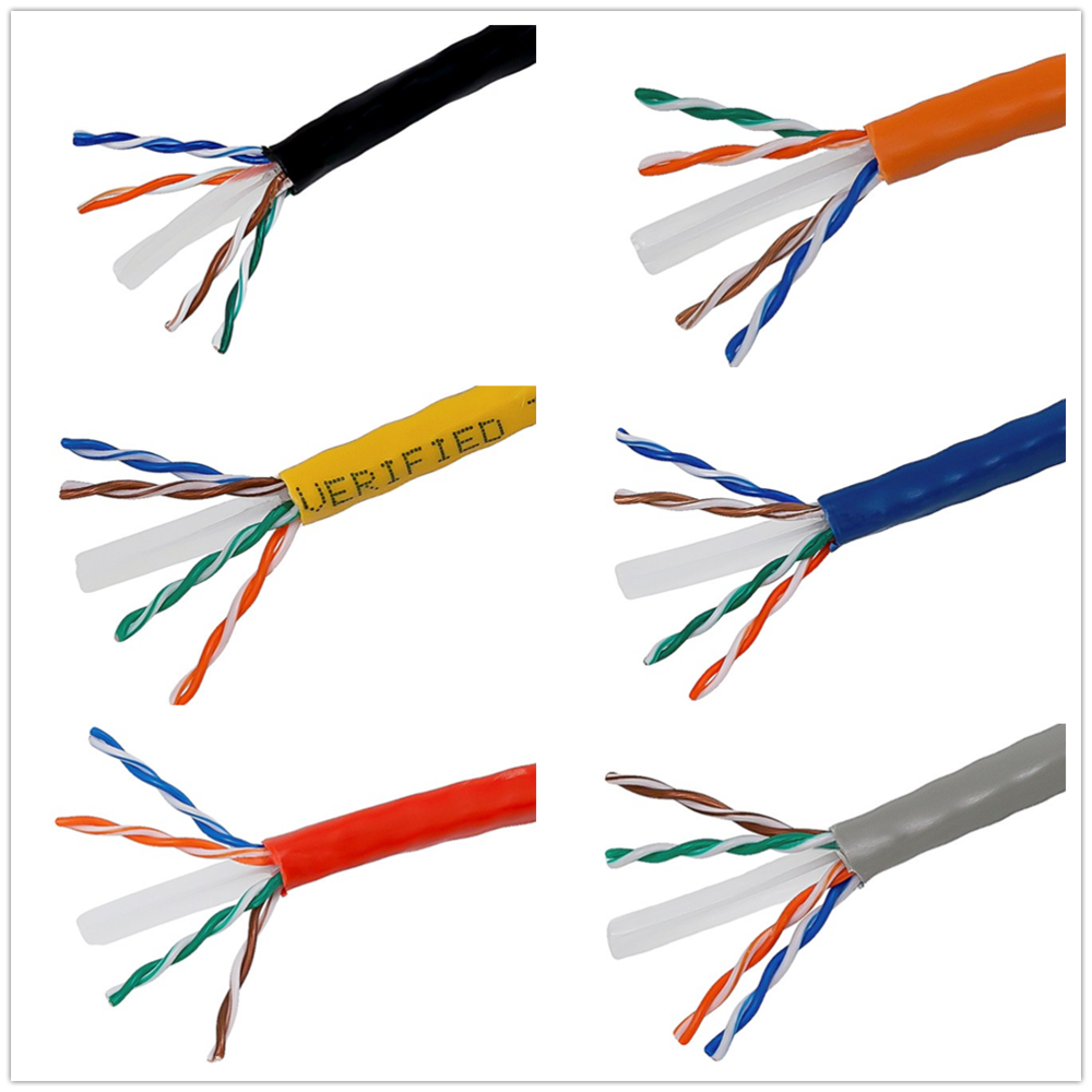 Cat6 23AWG UTP Solid Bulk Cable CMR-Rated 1000ft - Monoprice®