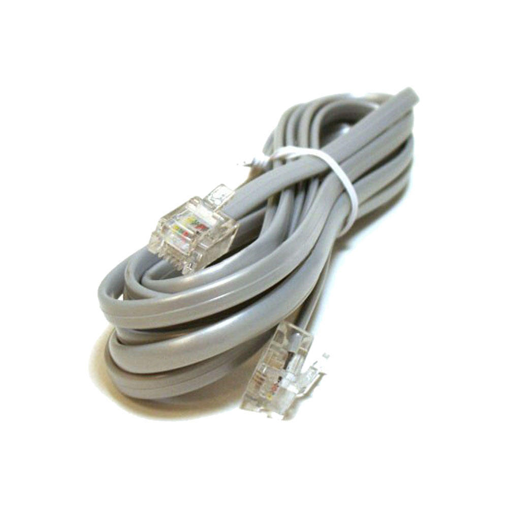 Phone Cable, RJ11 (6P4C), Straight - 4 Lengths Available for Data ...