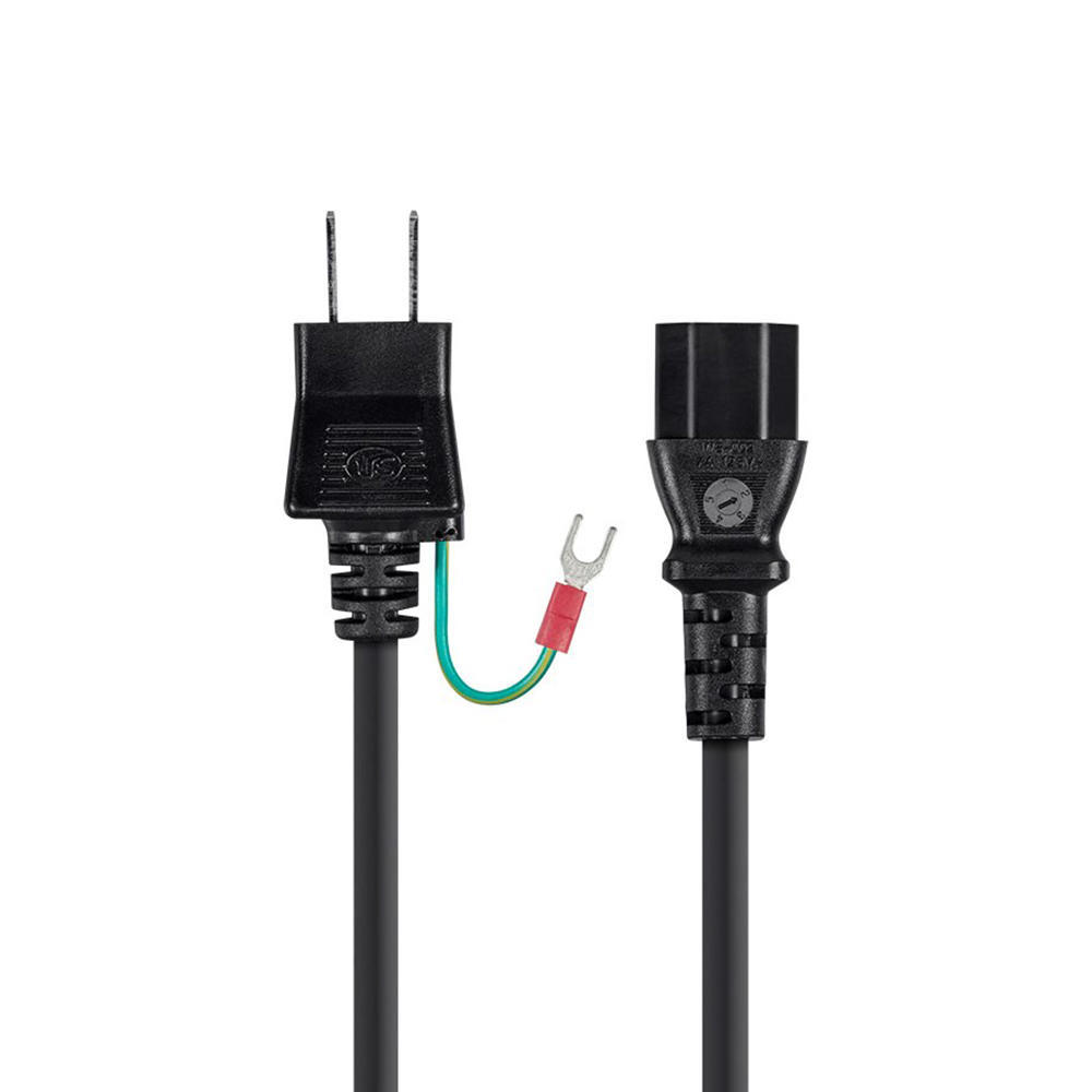 18AWG Power Cord Cable, JIS 8303 (Japan) to IEC 60320 C13 - Monoprice®