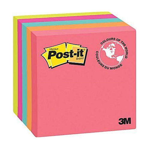Post-it® super vollant notes collection Peptitude , 3" x 3" , bloc de ...