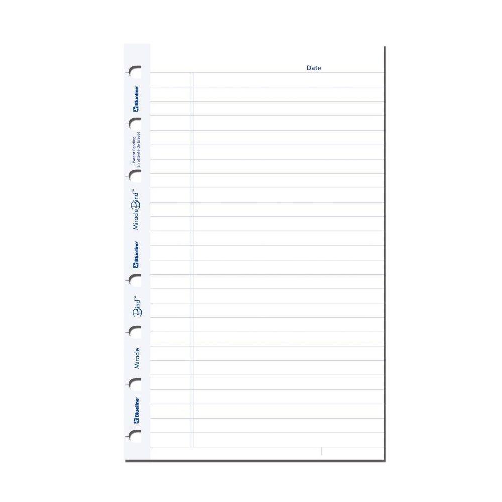 Blueline® MiracleBind™ Micro-perforated refill sheets, 50 sheets/pack ...
