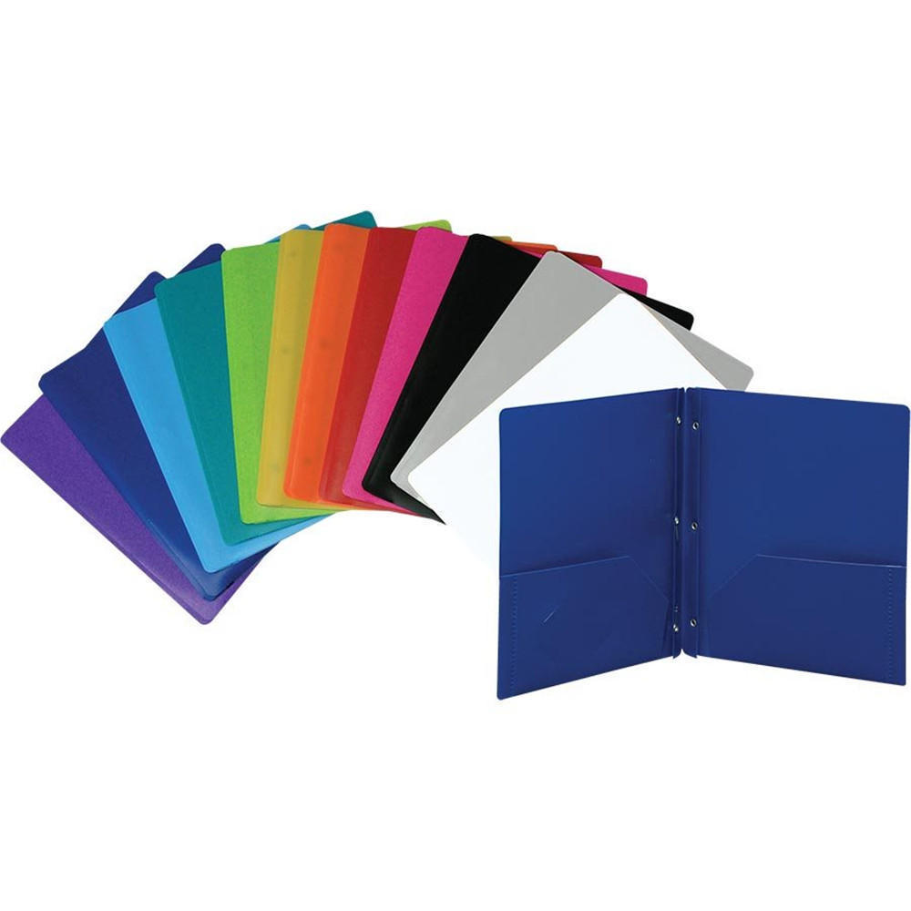 GEO DUO-TANG Poly Presentation Cover - Random Colours, 1/ pack
