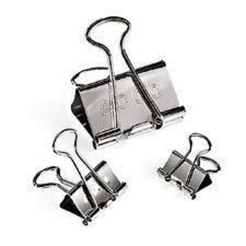 Acco Presentation Binder Clips, 30/Box-Includes 12 Mini,12 Small,6 Medium