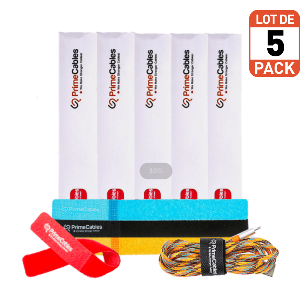 Hook & Loop Fastening Cable Ties Organizers, 7.5inch, 4 Pcs/Pack ...