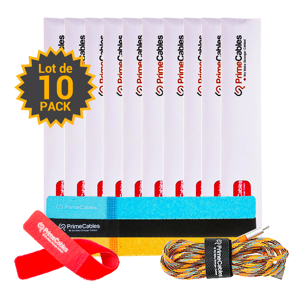 Hook & Loop Fastening Cable Ties Organizers, 7.5inch, 4 Pcs/Pack ...