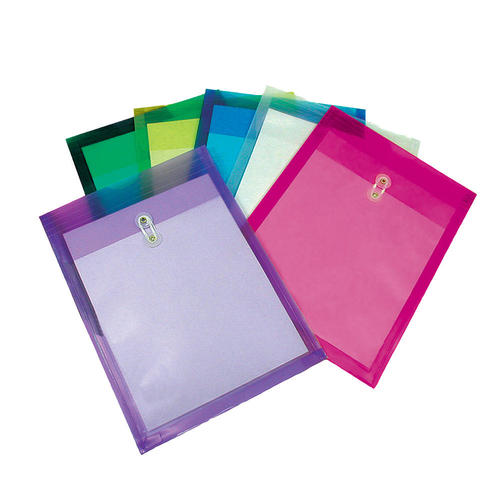 Winnable Translucent Expandable Envelope with String Tie, Letter/Legal