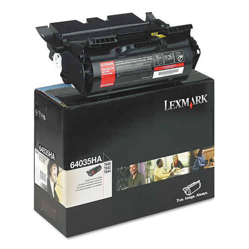 Lexmark 64035HA Original Black Toner Cartridge High Yield