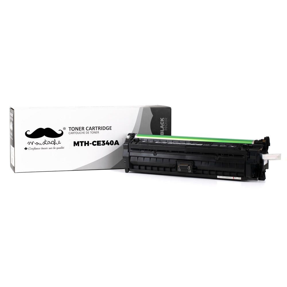 Compatible HP 651A CE340A Black Toner Cartridge - Moustache®