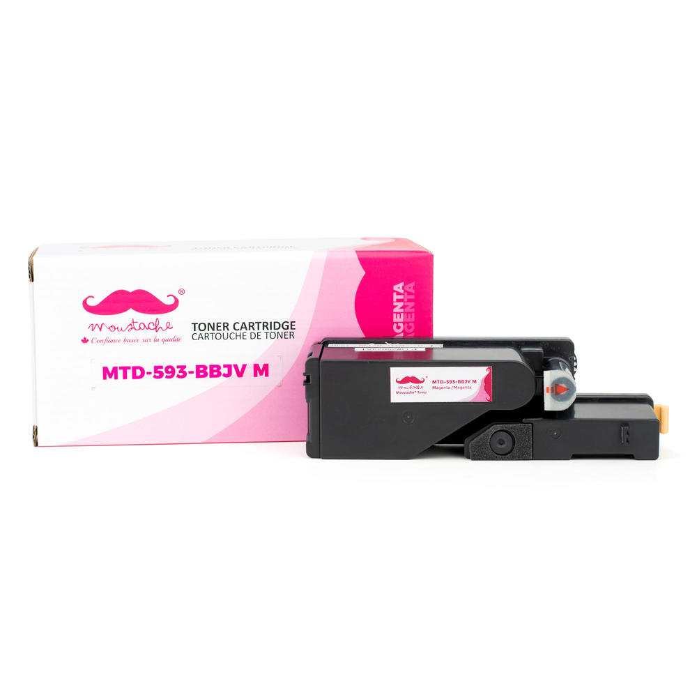 Dell 593-BBJV G20VW WN8M9 Compatible Magenta Toner Cartridge - Moustache®