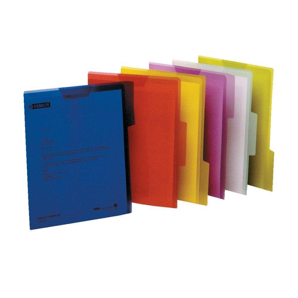 Pendaflex® Polypropylene View Folder - Random Colours, Letter Size, 6 ...
