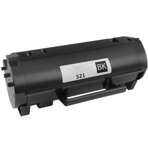 Lexmark 521 52D1000 Remanufactured Black Toner Cartridge