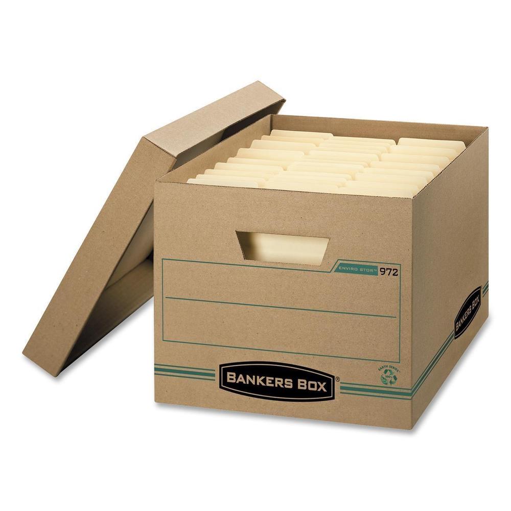 Bankers Box® Enviro-Stor™ 900 Letter/Legal Size Basic-Duty Storage Box ...