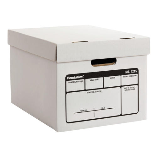 Pendaflex® Unibox Transfer File Letter/Legal Size Storage Box, 10/Pack ...