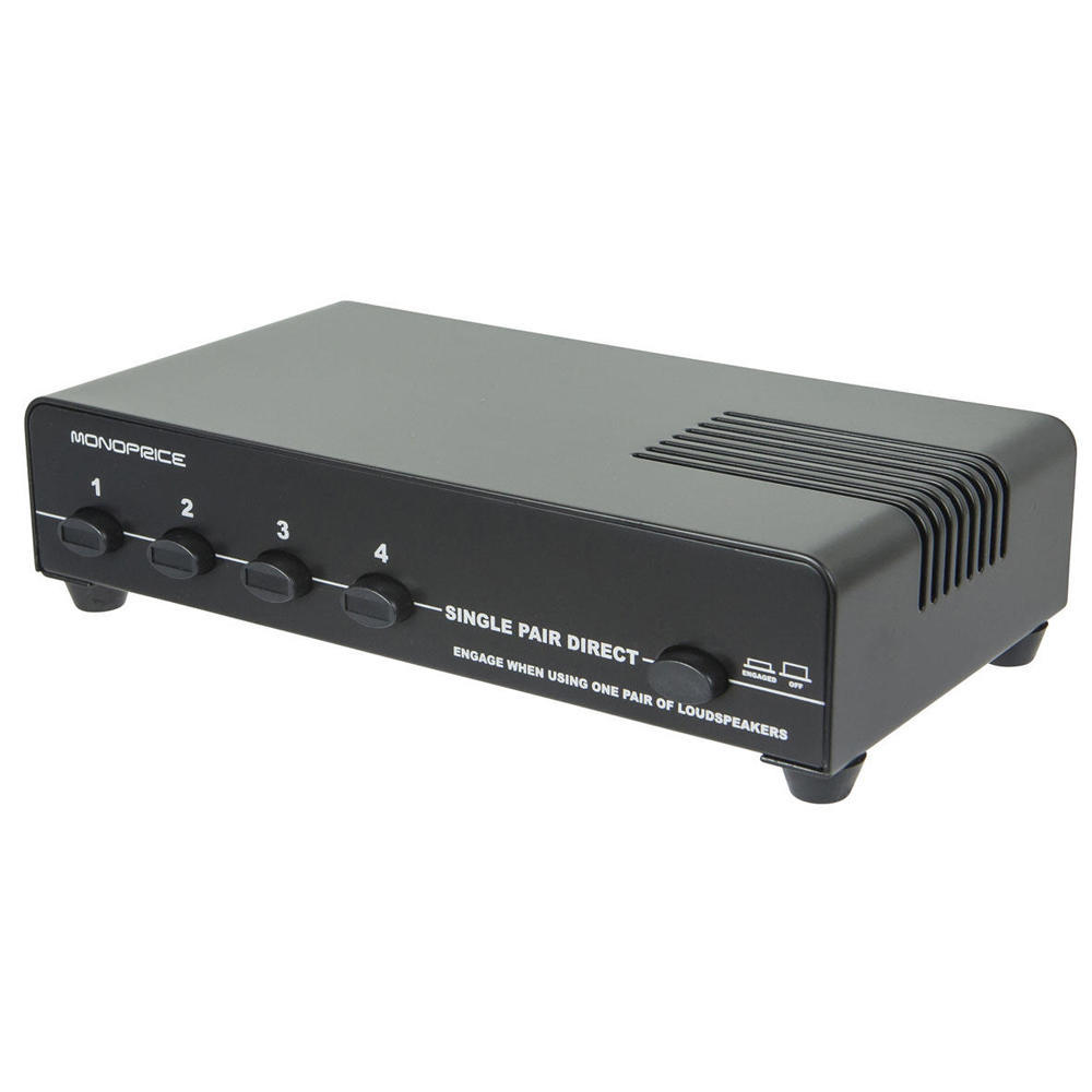 4-Channel Speaker Selector - Monoprice®