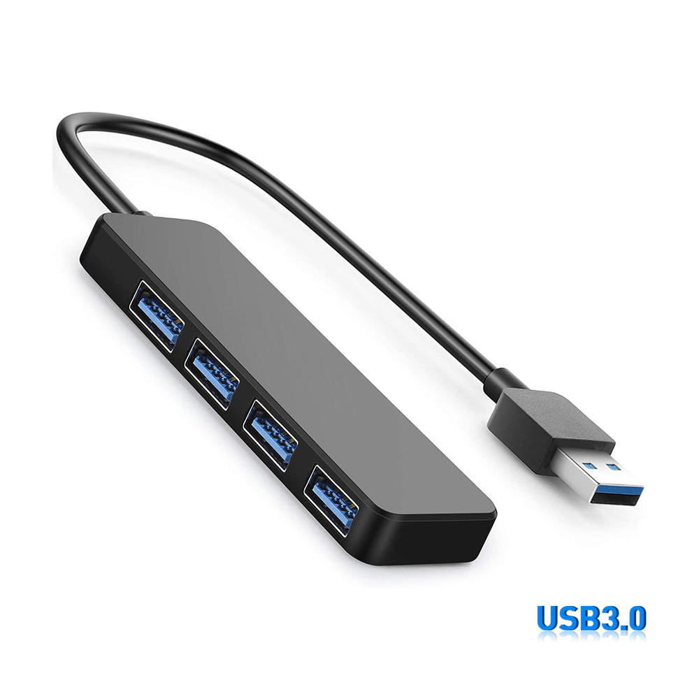 4-Port High Speed Portable USB Hub - PrimeCables