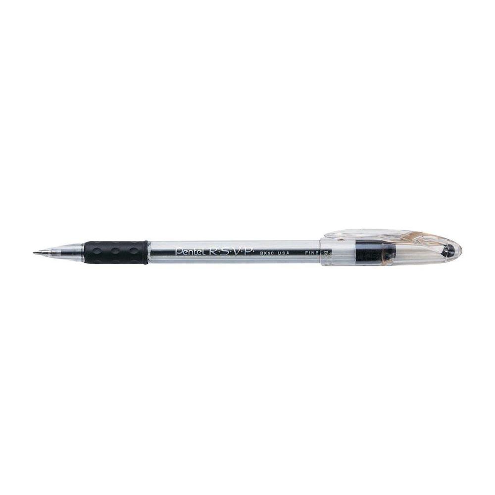 Pentel RSVP® Ballpoint Pen Medium Tip, 1.0mm, 12/Box