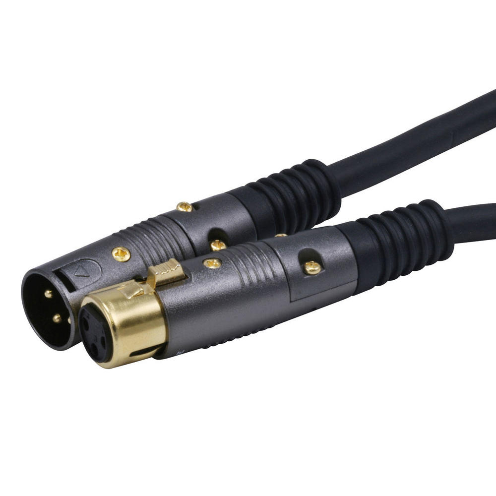 150ft Premier Series XLR M/F 16AWG Cable (Gold Plated) [Microphone ...