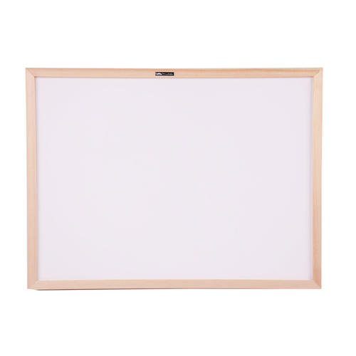 Non-Magnetic Dry-Erase Whiteboard, Wood Frame, 45 x 60cm (18" x 24 ...