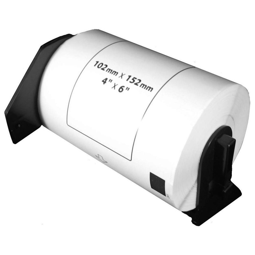 Brother DK1241 Large Shipping Die-Cut Labels，4x6 in (102x152 mm)， 200 ...