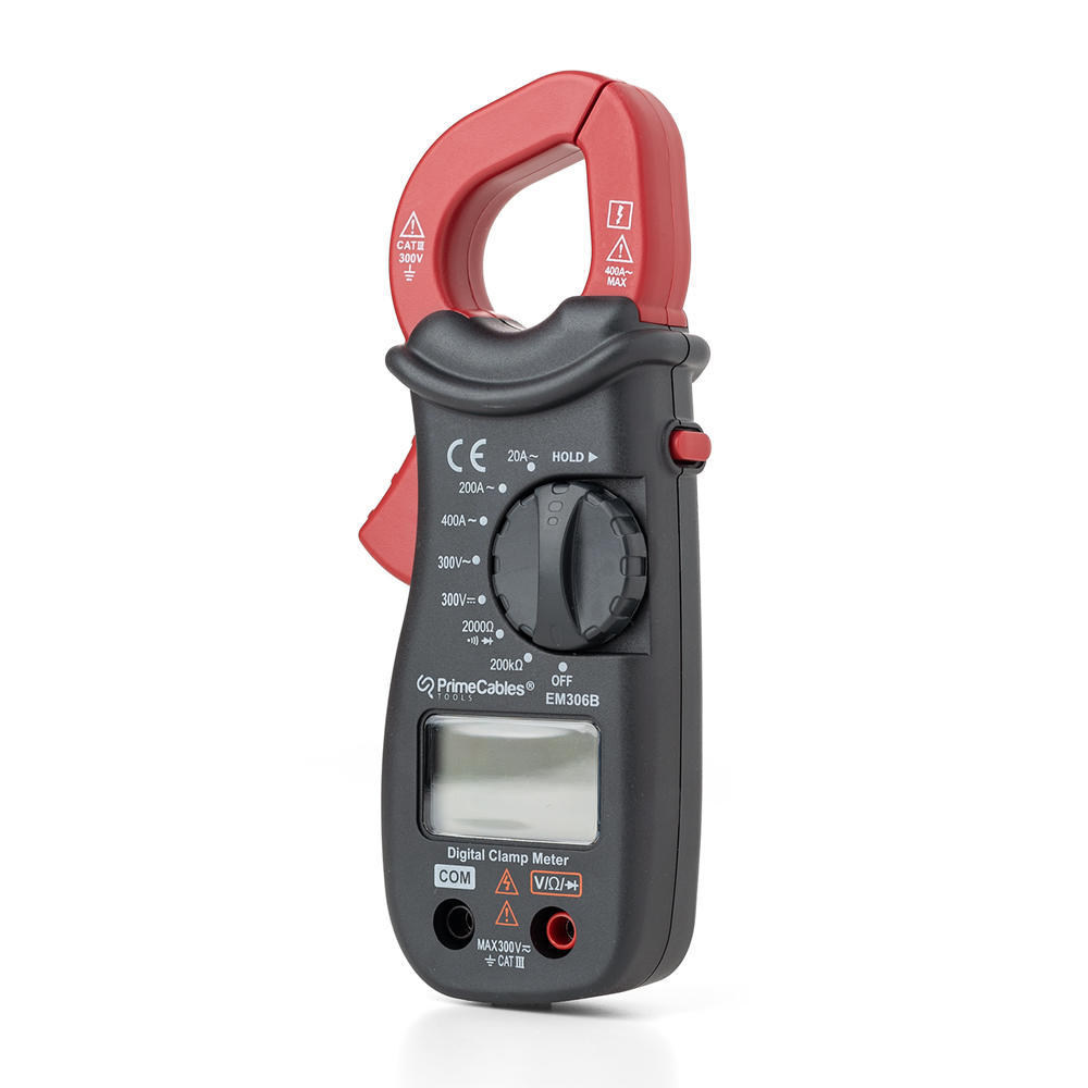 Digital Clamp Meter/Multimeter with AC Current AC/DC Voltage Test ...