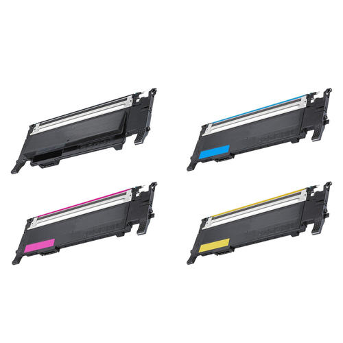 Samsung CLT-407S Compatible Toner Cartridge Combo BK/C/M/Y - Economical Box