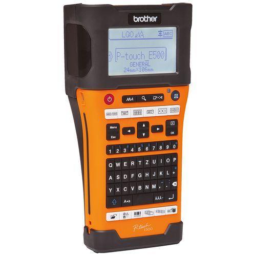 Brother® P-Touch® PT-E500VP Handheld Industrial Labeller