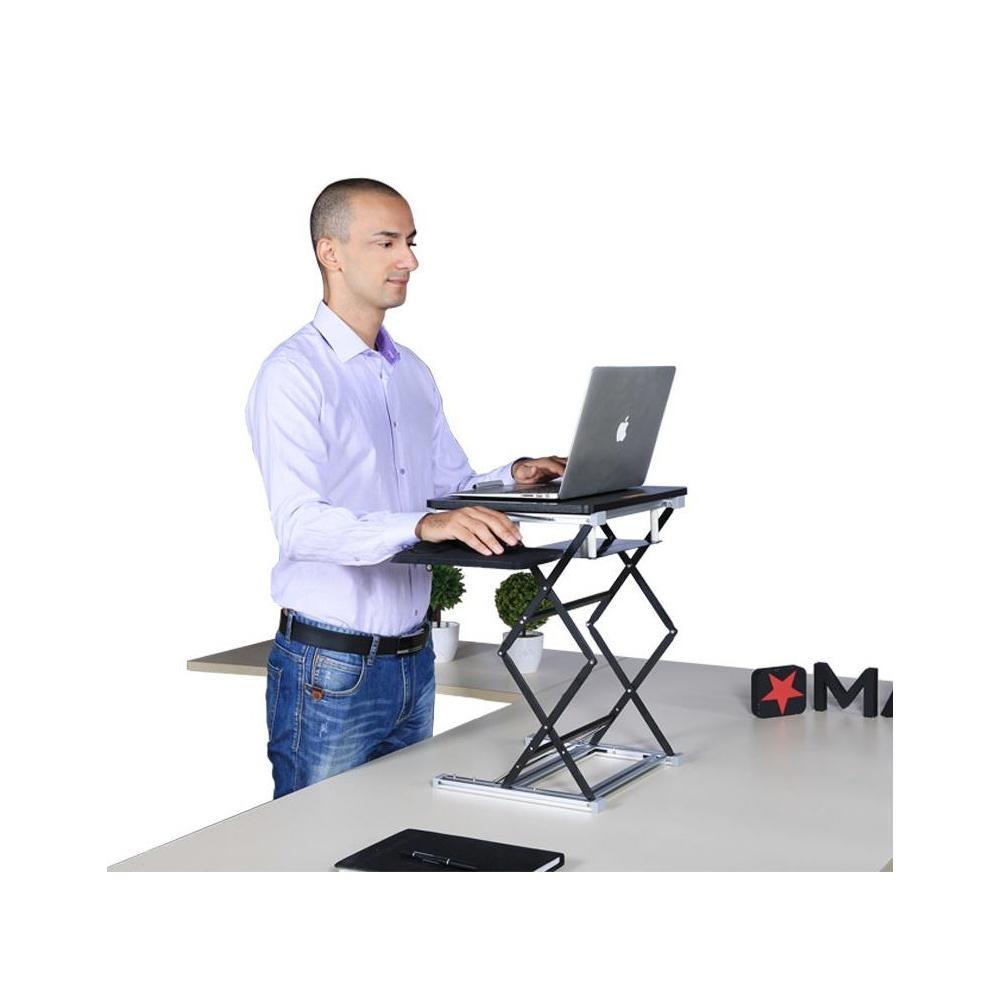 Uncaged Ergonomics Laptop Standing Desk Converter, Extra Tall, w ...