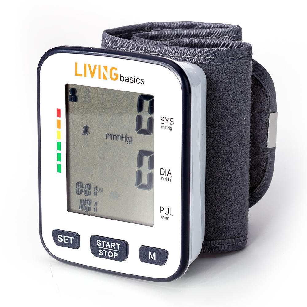 Wrist Digital Blood Pressure Monitor, Portable Automatic LCD Display ...