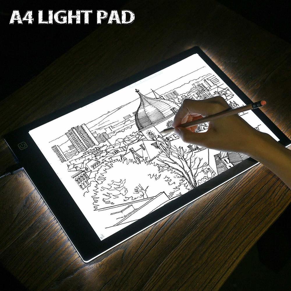 Tracing light box with Adapter LED A4 - Light Box for Tracing