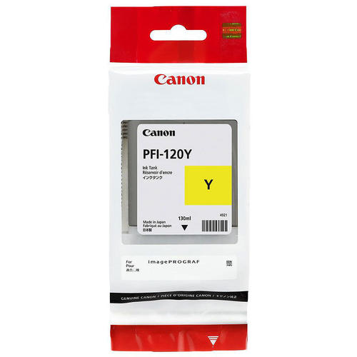 Canon PFI-120Y 2888C001 cartouche d'encre originale jaune