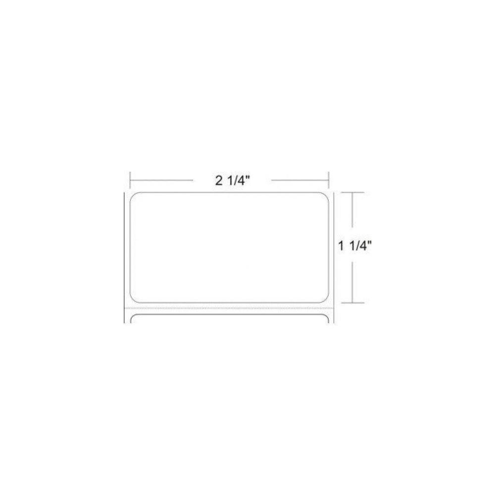 Zebra® Z-Select 4000D Direct Thermal Transfer Labels, 2-1/4" x 1-1/4 ...
