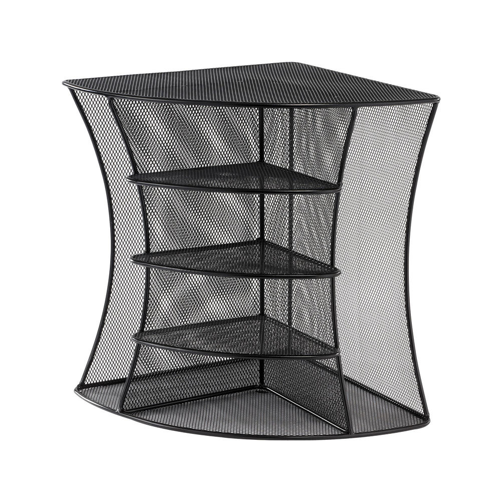 SAFCO® Onyx™ Mesh Desk Corner Organizer for Binders and Folders
