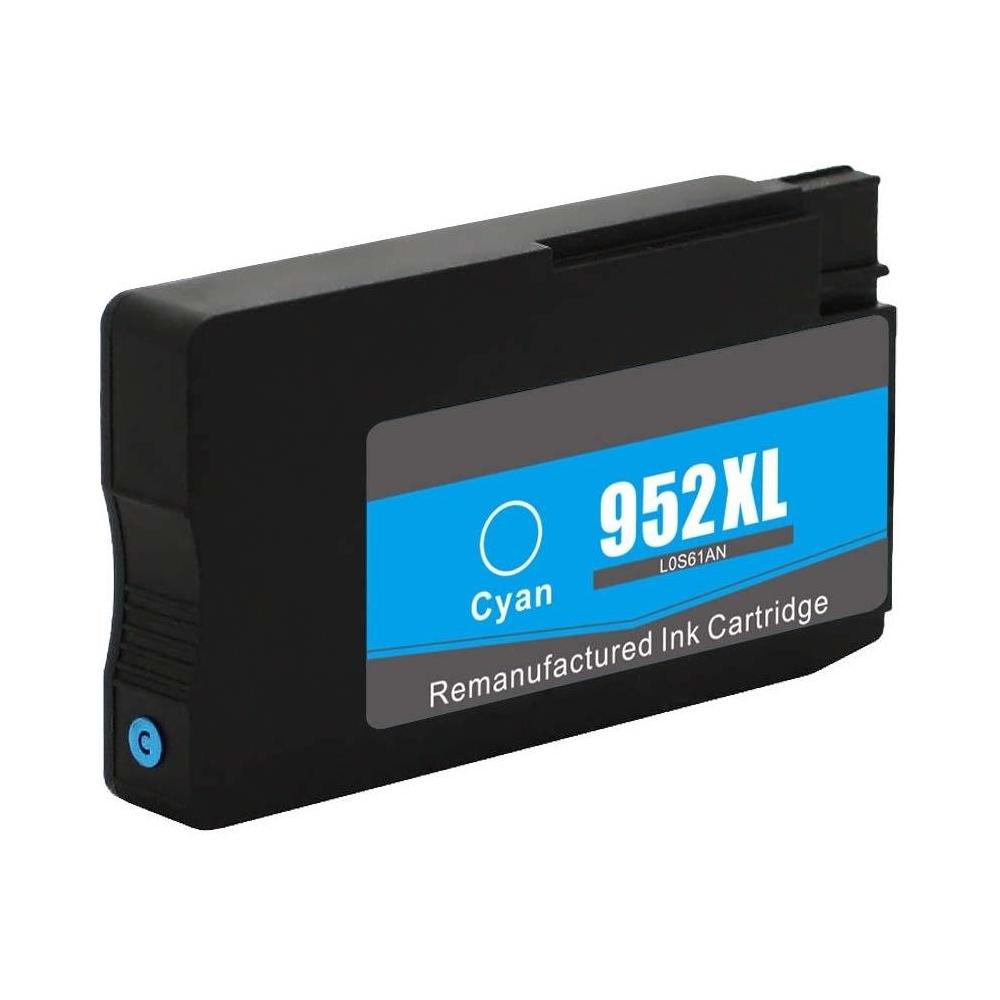 Cartouche d'encre cyan HP 952XL (L0S61AN), haut rendement