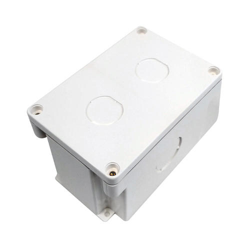 Single Gang Surface Mount Box with 2x Ethernet Bulkhead Knockouts ...