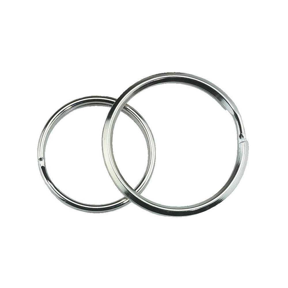 Westcott Split Key Rings, 1-1/4" (31mm) Diameter, 10 Pieces/Pack