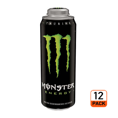 Monster Boisson énergisante méga verte, 710 ml - 12 / paquet