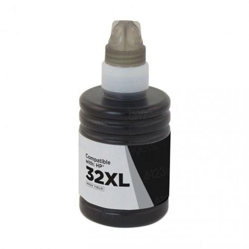 HP 32XL 1VV24AN Compatible Black Ink Bottle High Yield 135ml