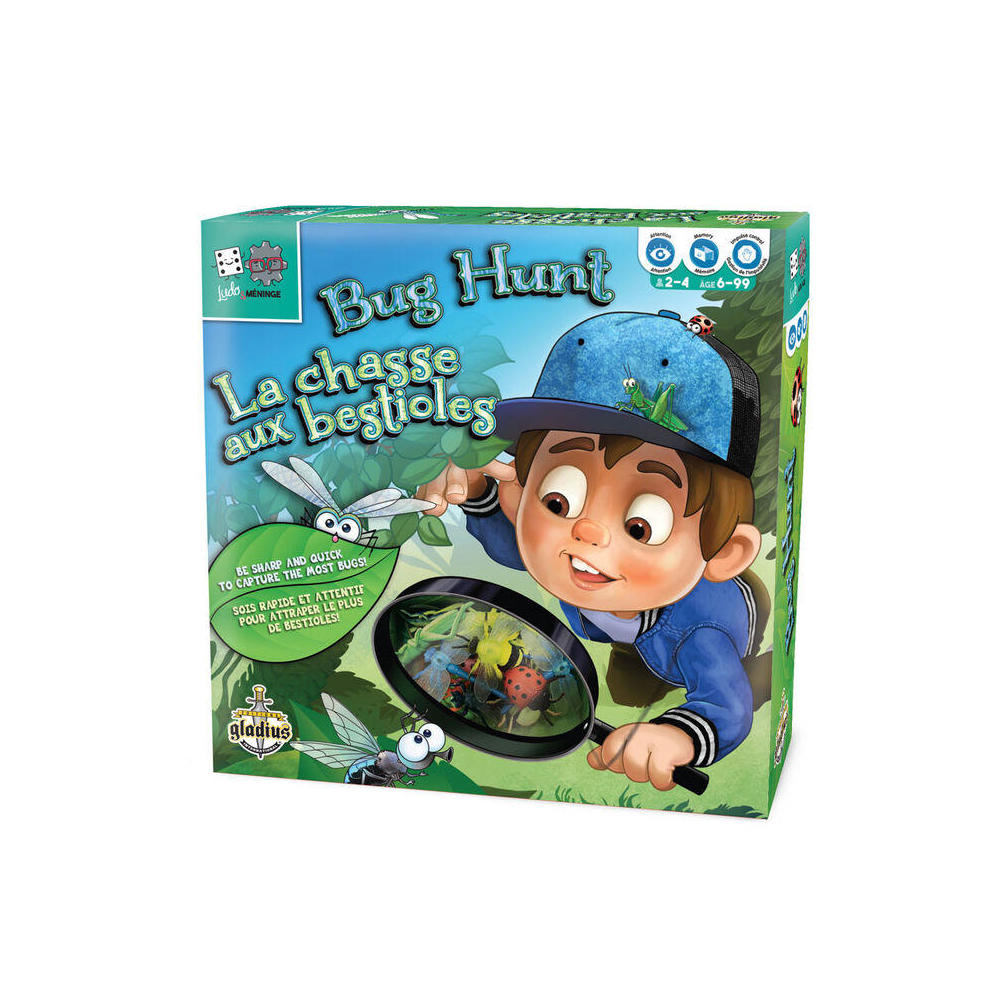 Editions Gladius Bug Hunt Jeu de société, pour 6 ans et plus, 2-4 ...