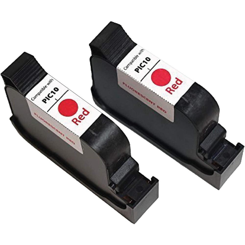 Francotyp Postalia PostBase PIC10 Remanufactured Fluorescent Red Ink ...