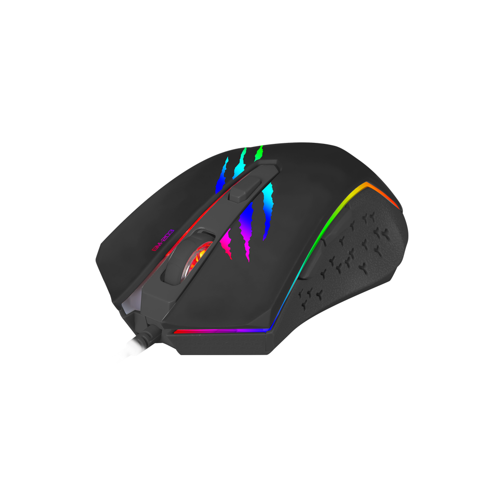 Gaming Mouse Rétroéclairage arc-en-ciel tricolore avec respiration avec ...