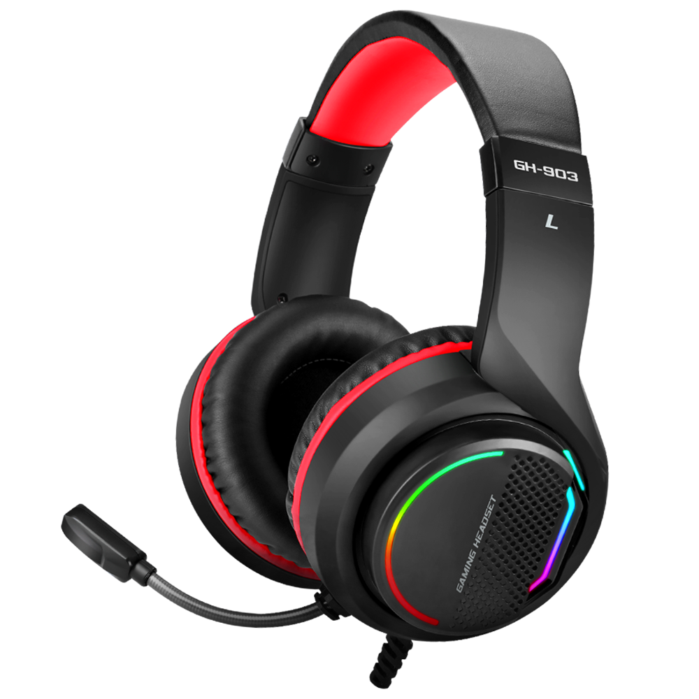 7.1 Surround sound Gaming Headset with RGB backlight GH-903 - Xtrike Me