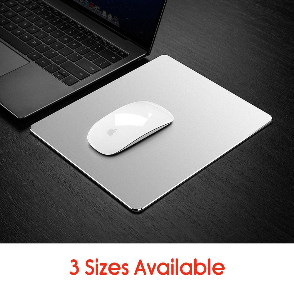 Slim Double-Sided Mouse Pad, Aluminum & PU，Thickness of 2.5mm