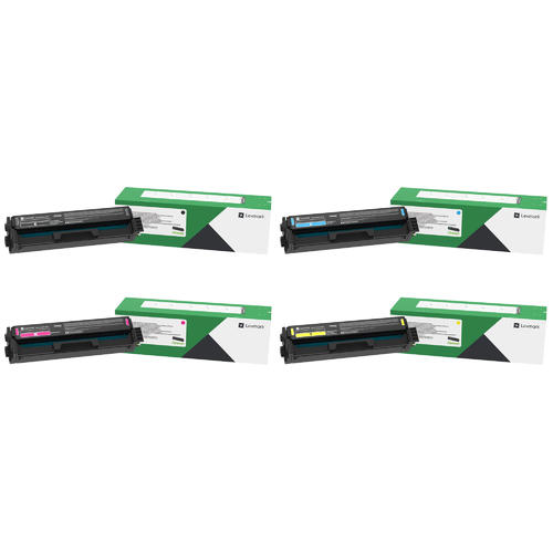 Lexmark C3210K0 Original Toner Cartridge Combo - Black&Color