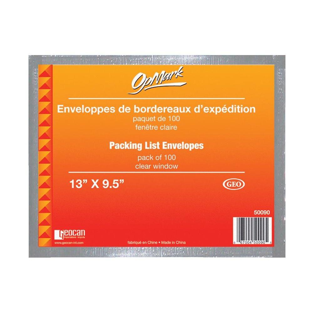 Packing Slip Envelope